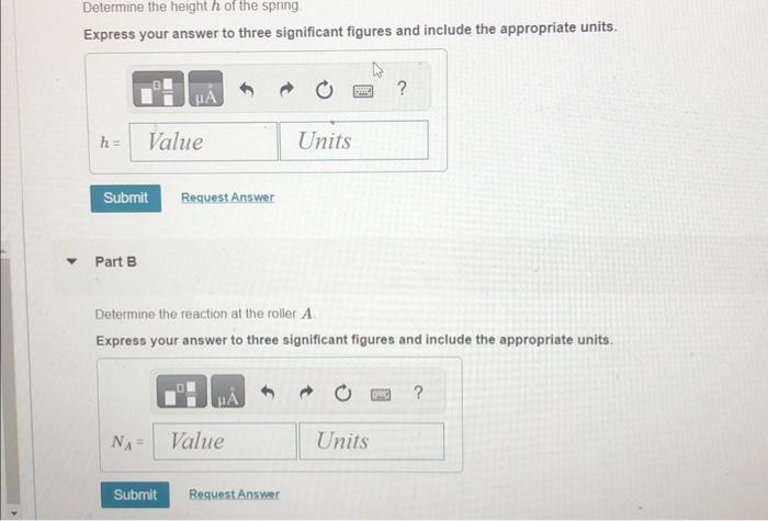 Solved The assembly is used to support the 160−kg container | Chegg.com