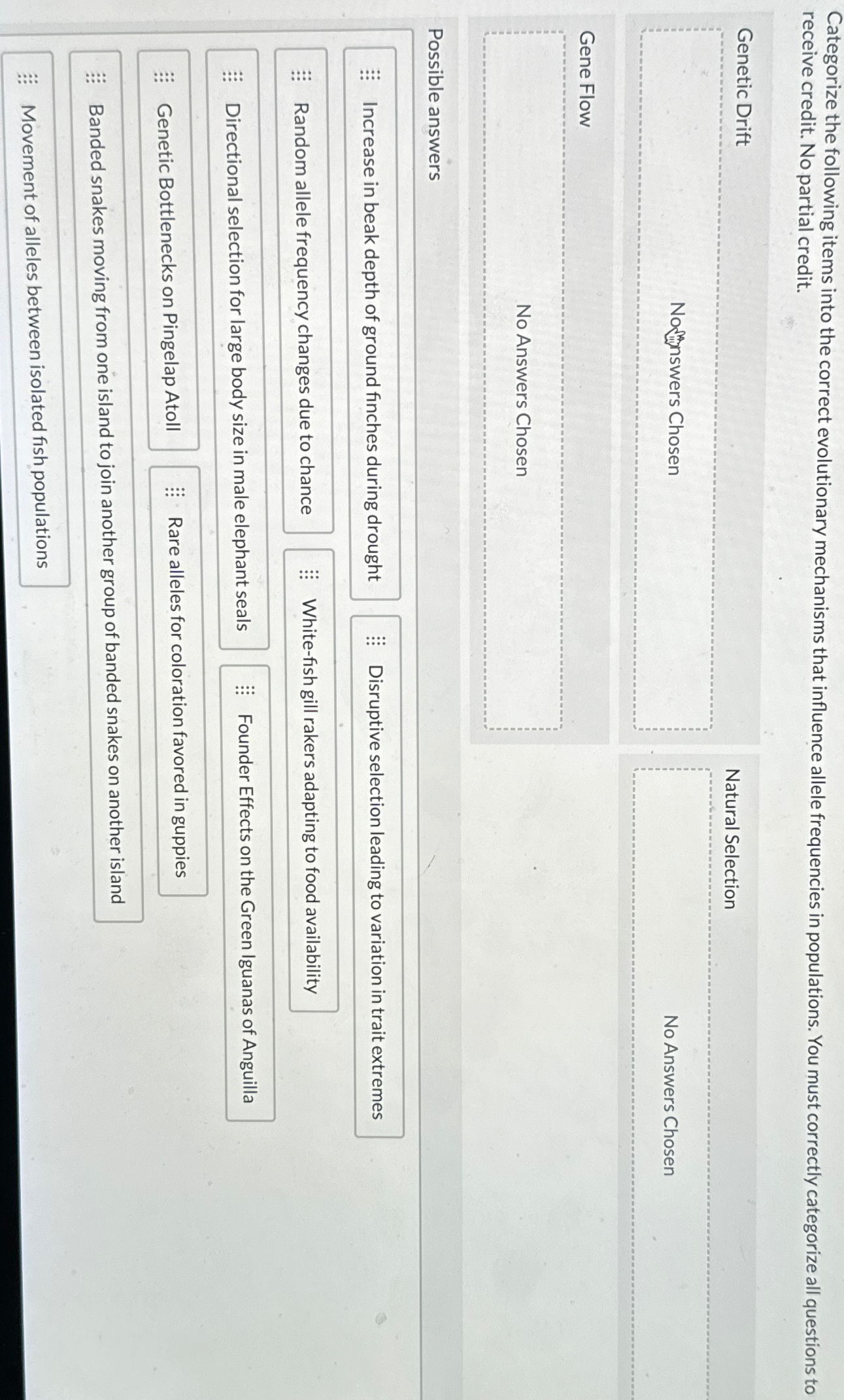 Solved Categorize the following items into the correct | Chegg.com