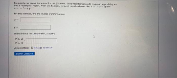 Solved Frequently, we encounter a need for two (different) | Chegg.com