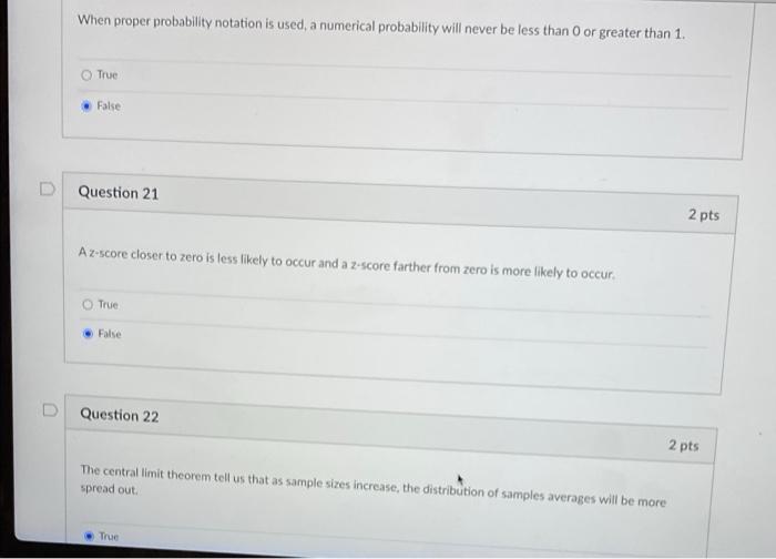 Solved When proper probability notation is used, a numerical | Chegg.com