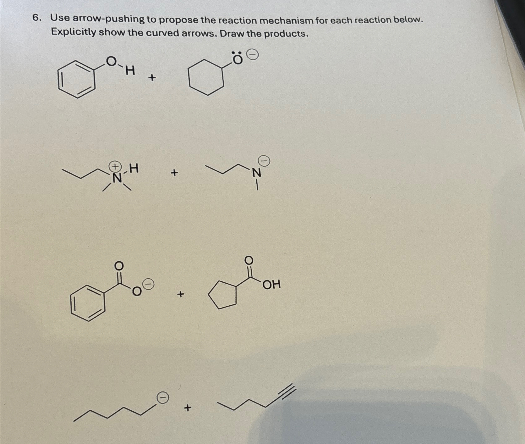 Solved Use arrow-pushing to propose the reaction mechanism | Chegg.com