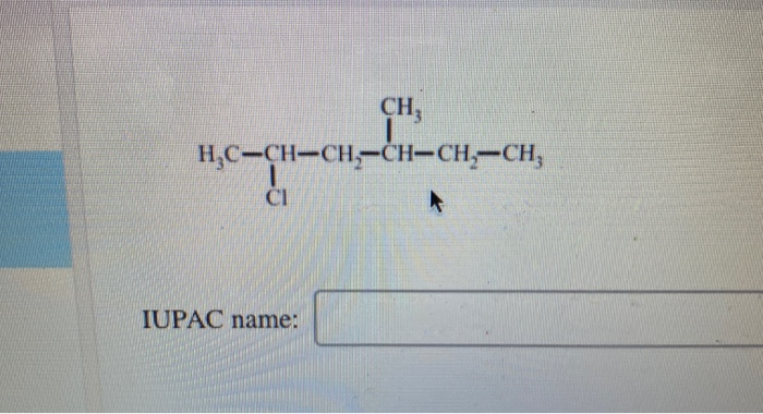 Solved Give systematic (IUPAC) name for each compound. | Chegg.com