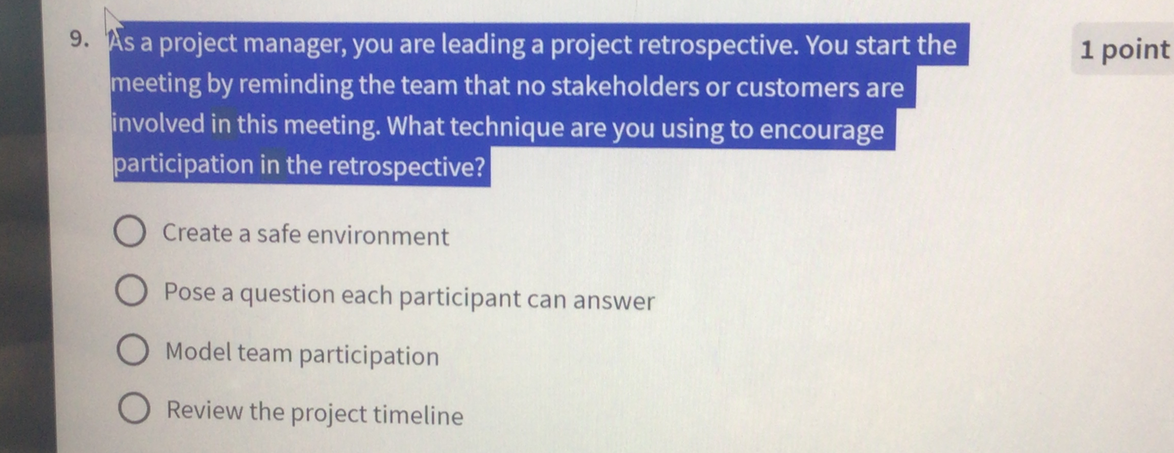 Solved As a project manager, you are leading a project | Chegg.com