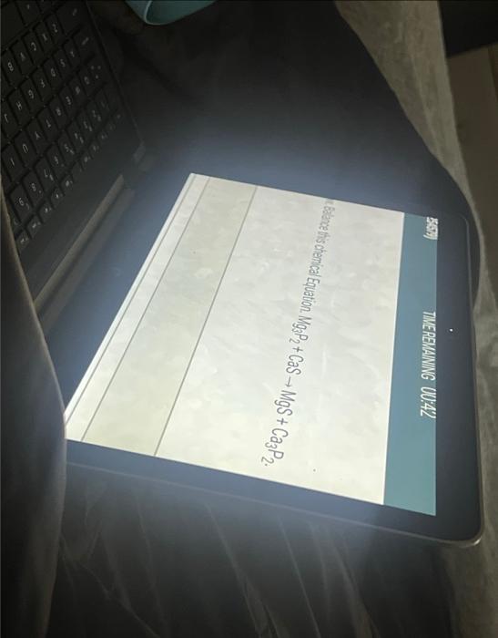 Solved 254579 TIME REMAINING 00:42 Balance this chemical | Chegg.com