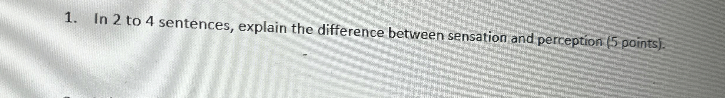 Solved In 2 ﻿to 4 ﻿sentences, explain the difference between | Chegg.com