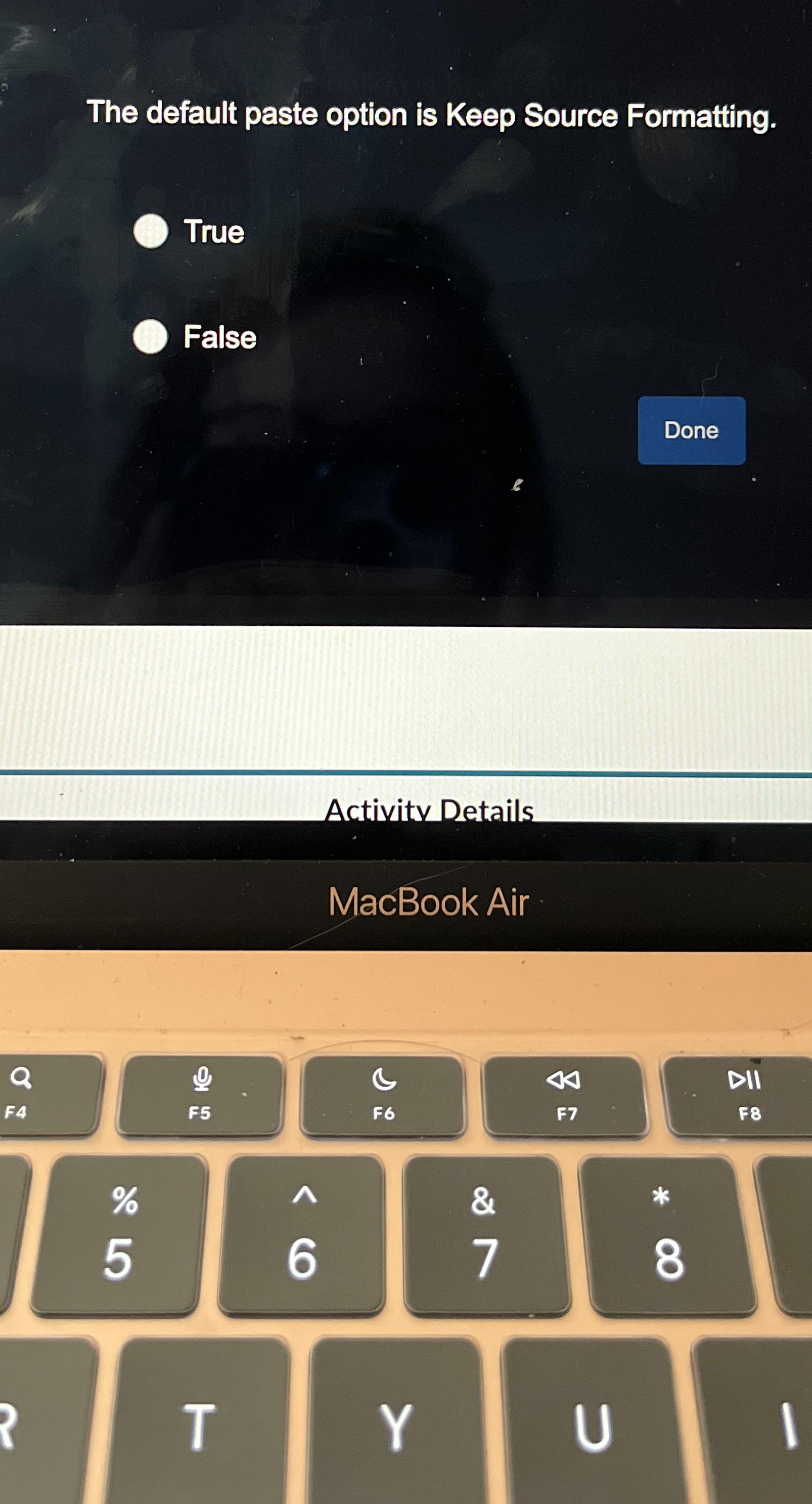 Solved The default paste option is Keep Source | Chegg.com