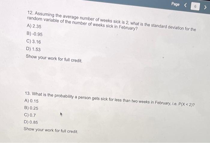Solved 1. In an experiment in which a six sided dice is | Chegg.com
