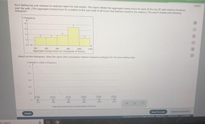 Solved be Accu-Rating has just released its webcast report | Chegg.com