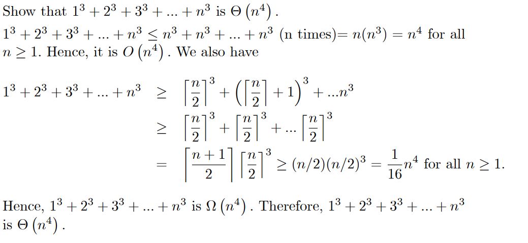 Solved please explain where the ceiling functions came | Chegg.com