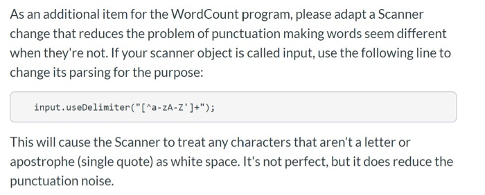 Solved Take the file WordCount.java and mobydick.txt files, | Chegg.com