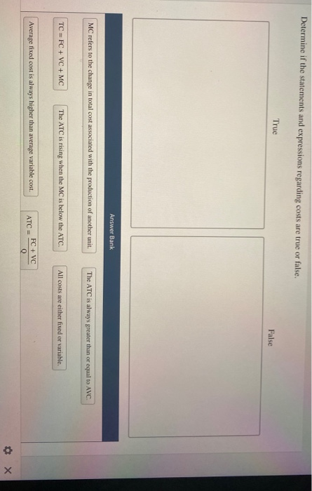 Solved Determine if the statements and expressions regarding | Chegg.com