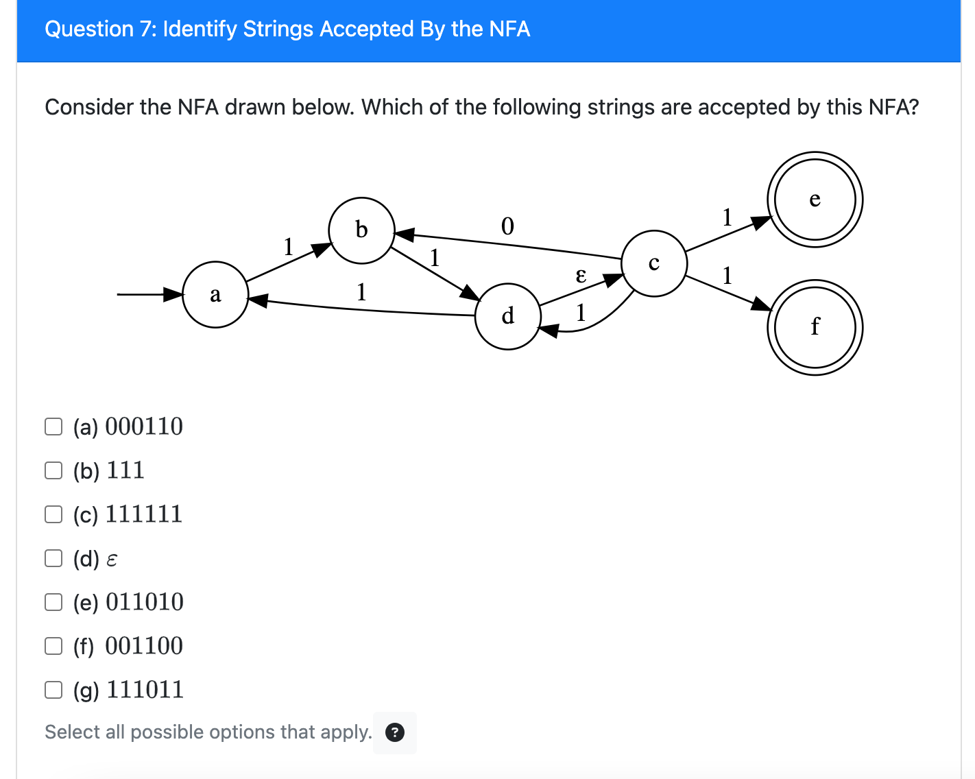 Solved Identify Strings Accepted By the NFAConsider the NFA | Chegg.com Solved Identify Strings Accepted By the NFAConsider the NFA | Chegg.com