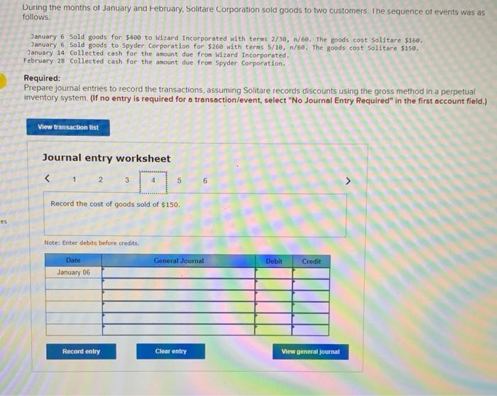 Solved E6-23 (Algo) (Supplement 6A) Recording Journal | Chegg.com