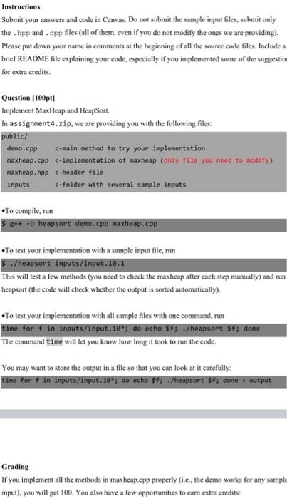 Solved Instructions Submit your answers and code in Canvas. | Chegg.com