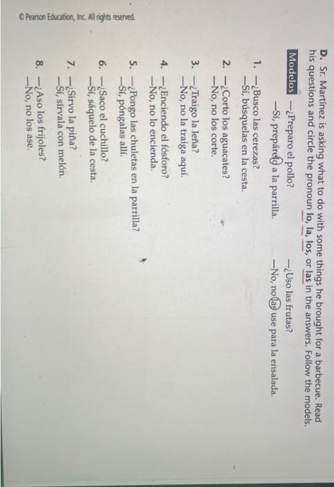 Solved B Write The Missing Endings Of The Preterite Forms