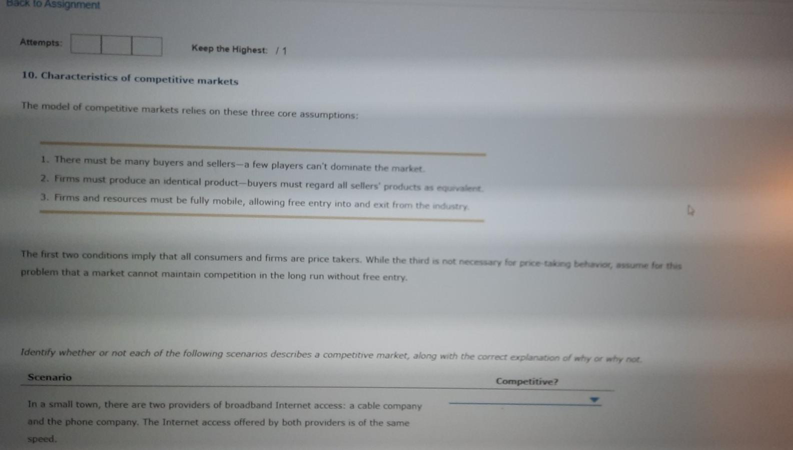 Solved Back to Assignment Attempts Keep the Highest: 11 10. | Chegg.com