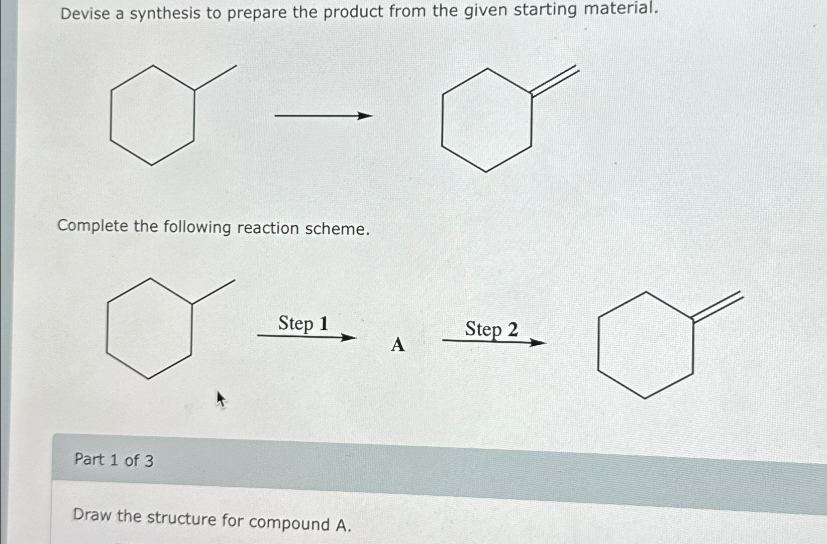 Solved Devise a synthesis to prepare the product from the | Chegg.com