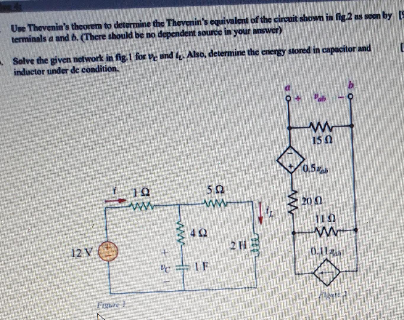 Solved Use Thevenin's theorem to determine the Thevenin's | Chegg.com Solved Use Thevenin's theorem to determine the Thevenin's | Chegg.com