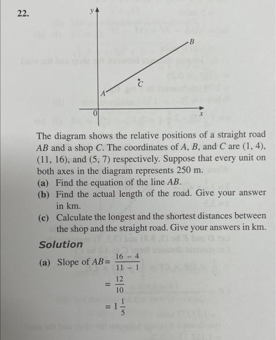 Solved The diagram shows the relative positions of a | Chegg.com