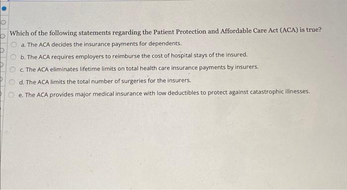 Solved Which of the following statements regarding the | Chegg.com