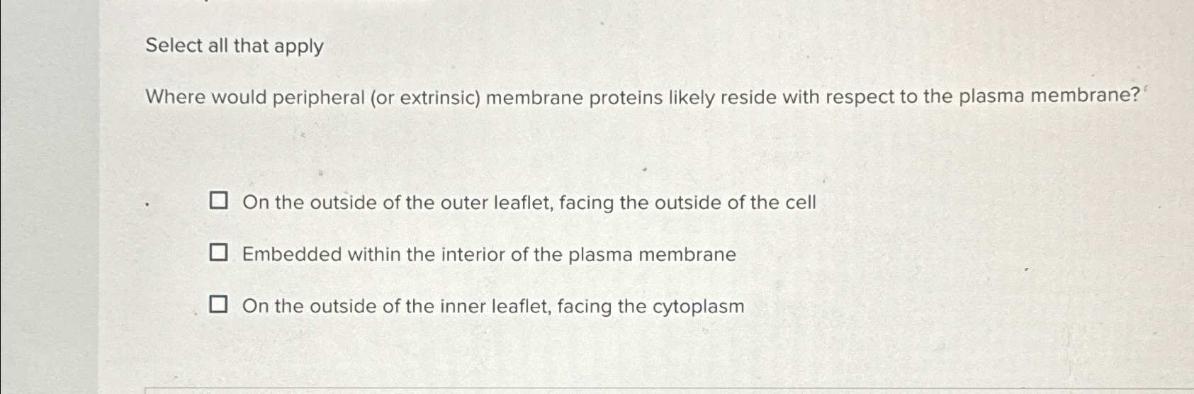 Solved Select all that applyWhere would peripheral (or | Chegg.com