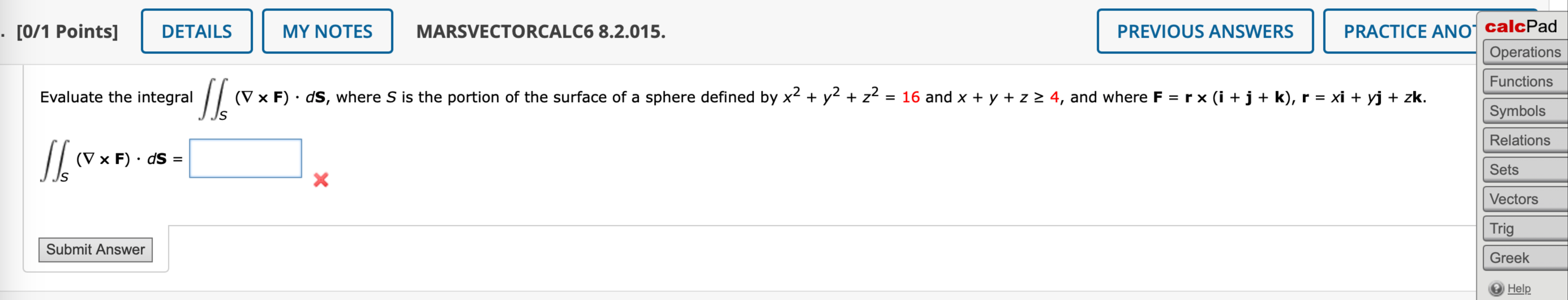 Solved Evaluate the integral ∬S(grad×F)*dS, ﻿where S ﻿is the | Chegg.com