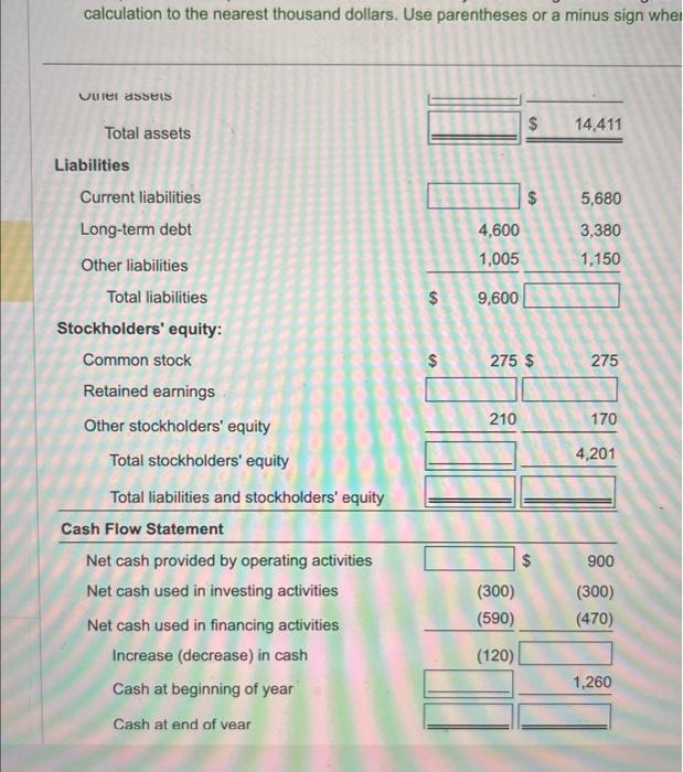Solved Data table Data table calculation to the nearest | Chegg.com