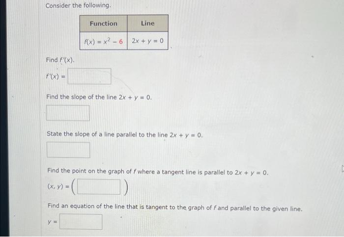 Solved Consider the following. Find f′(x) f′(x)= Find the | Chegg.com