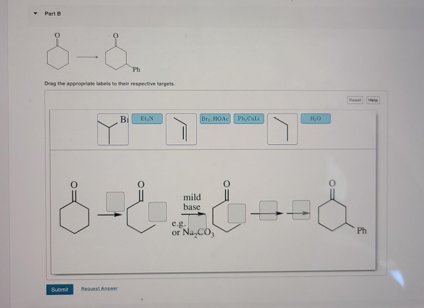 Part A dimethyl adipate and allyl bromide Drag the | Chegg.com