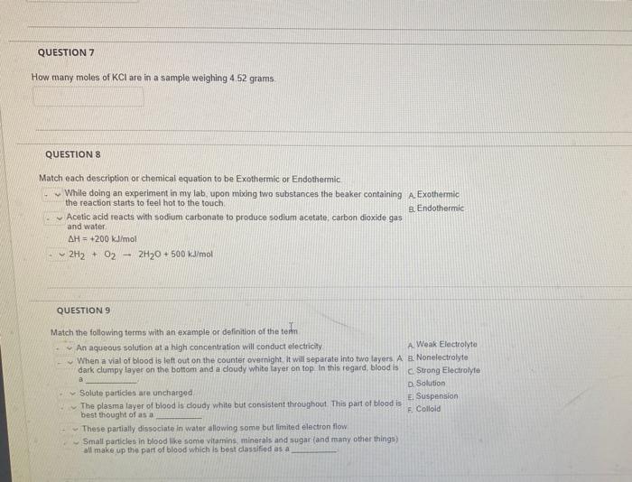 Solved How many moles of KCl are in a sample weighing 4.52 | Chegg.com