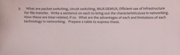 Solved 10 Suppose There Is Exactly One Packet Switch 