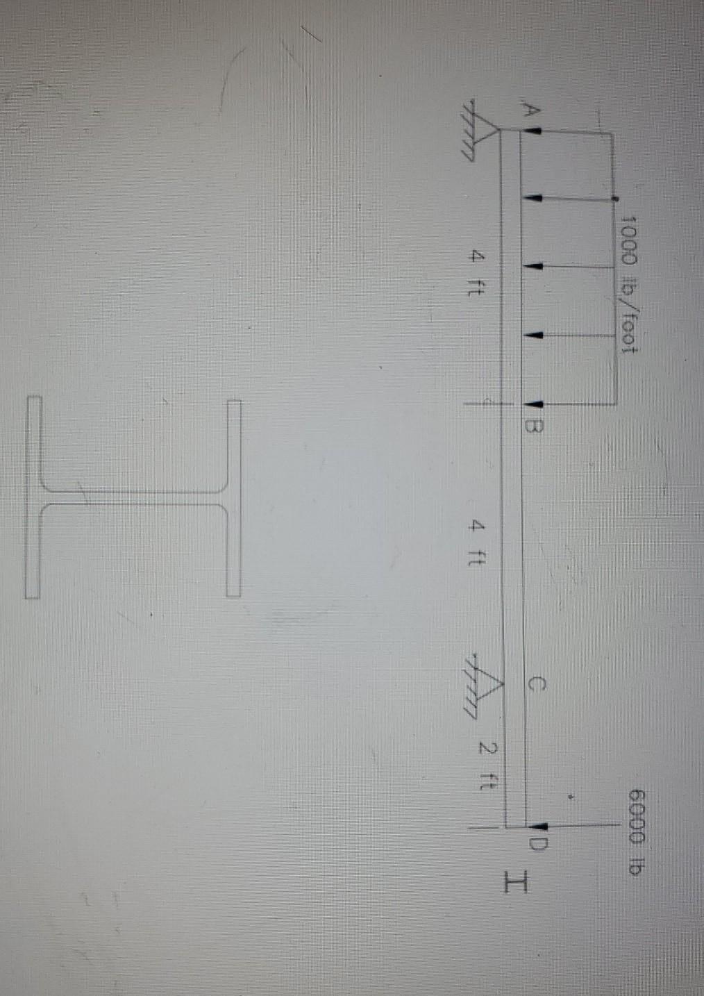 Solved A 10-foot long beam is loaded as-shown a. Complete | Chegg.com