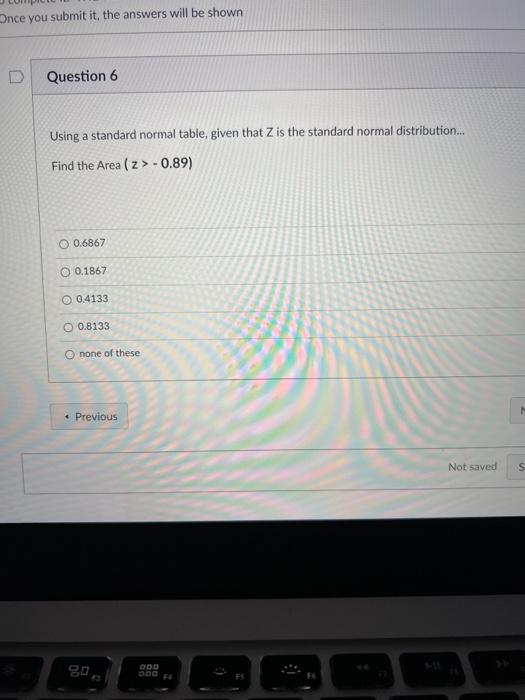 Solved Once you submit it, the answers will be shown | Chegg.com