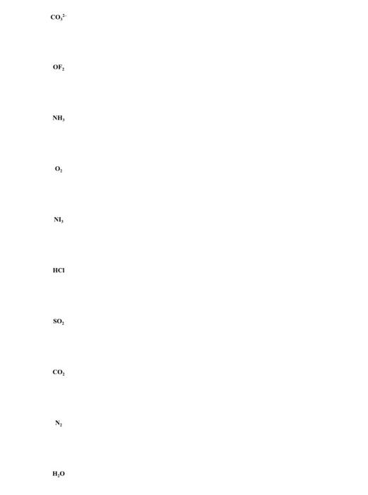 Solved CHEM 101 Experiment Lewis: Lewis Structures and | Chegg.com