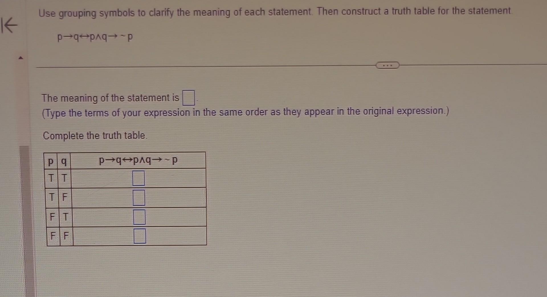 Solved Use grouping symbols to clarify the meaning of each | Chegg.com