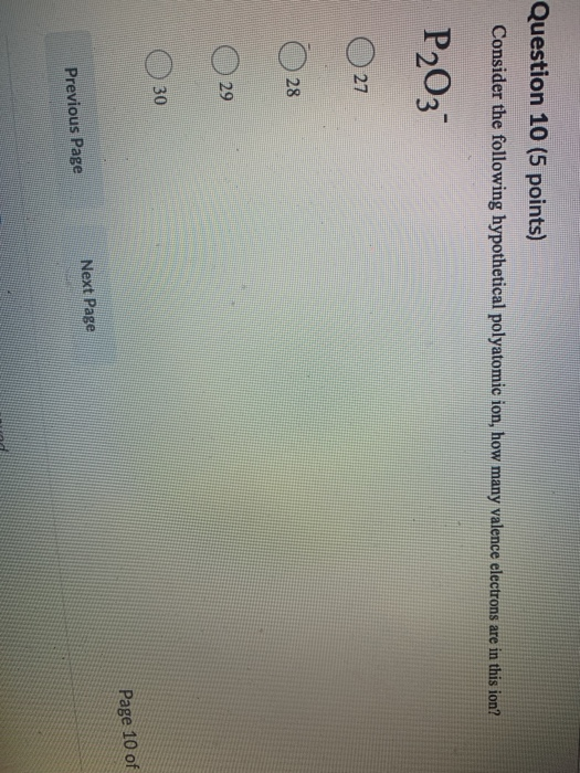 Solved Question 10 (5 points) Consider the following | Chegg.com