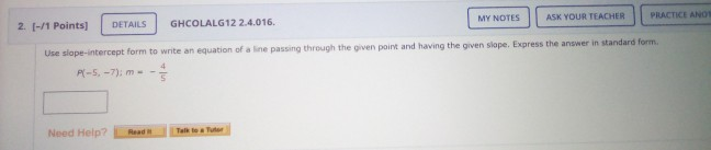 Solved 1. [-/1 Points] DETAILS GHCOLALG12 2.4.008. Use | Chegg.com
