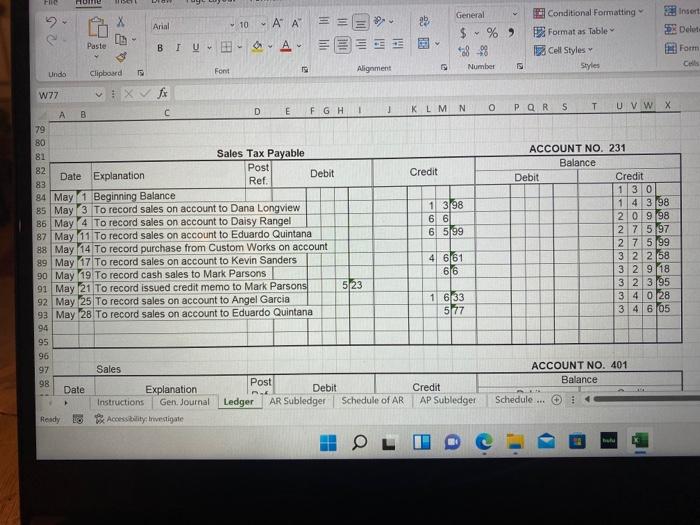Accounts Receivable ACCOUNT NO. 122Accounts | Chegg.com