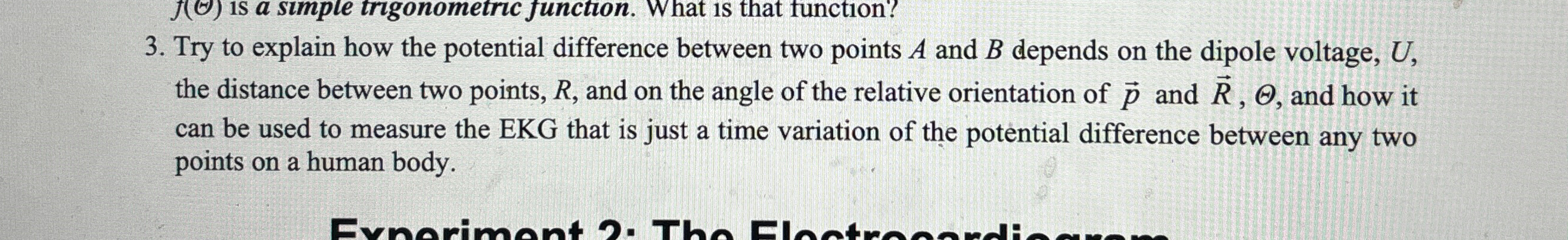 Solved Try to explain how the potential difference between | Chegg.com