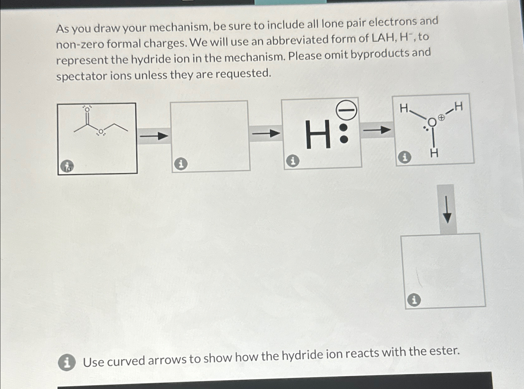 Solved As you draw your mechanism, be sure to include all | Chegg.com