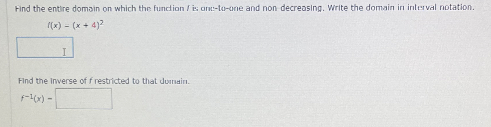Solved Find the entire domain on which the function f ﻿is | Chegg.com