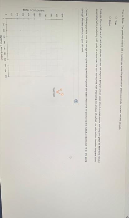Solved The following graph shows two isoquants (10) that | Chegg.com