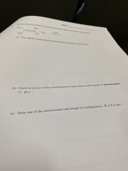 Solved the monob CHCHH BE (a) Draw all the constitutional | Chegg.com