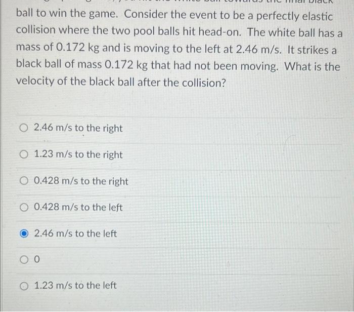 Solved ball to win the game. Consider the event to be a | Chegg.com
