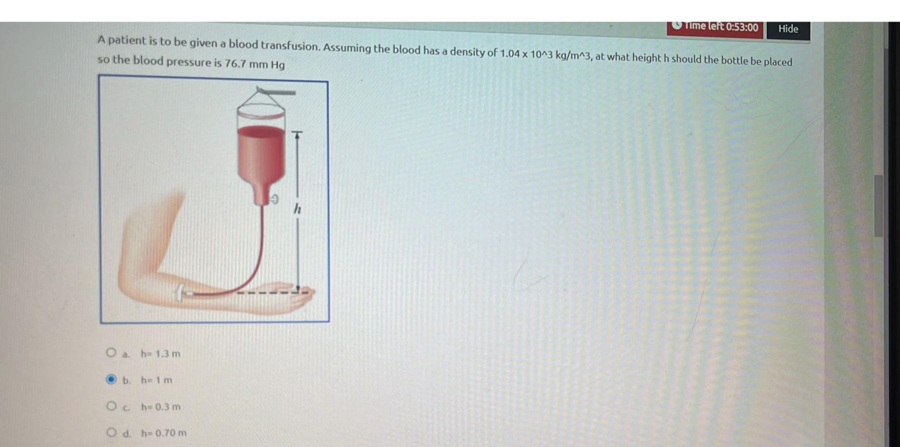 A patient is to be given a blood transfusion. | Chegg.com