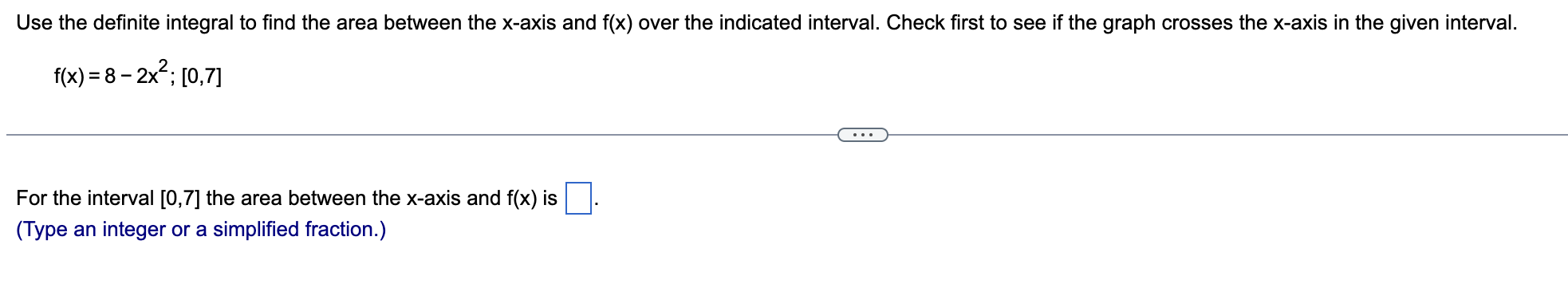 Solved Use the definite integral to find the area between | Chegg.com