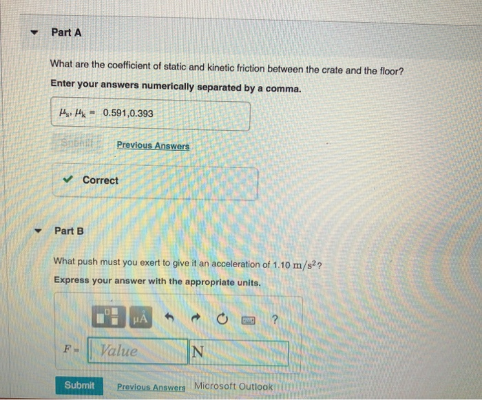 Solved Exercise 5.27 - Enhanced - with Solution A 54.0 kg | Chegg.com