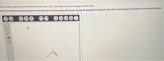 Solved into a single Lewis structure that obeys the octet | Chegg.com