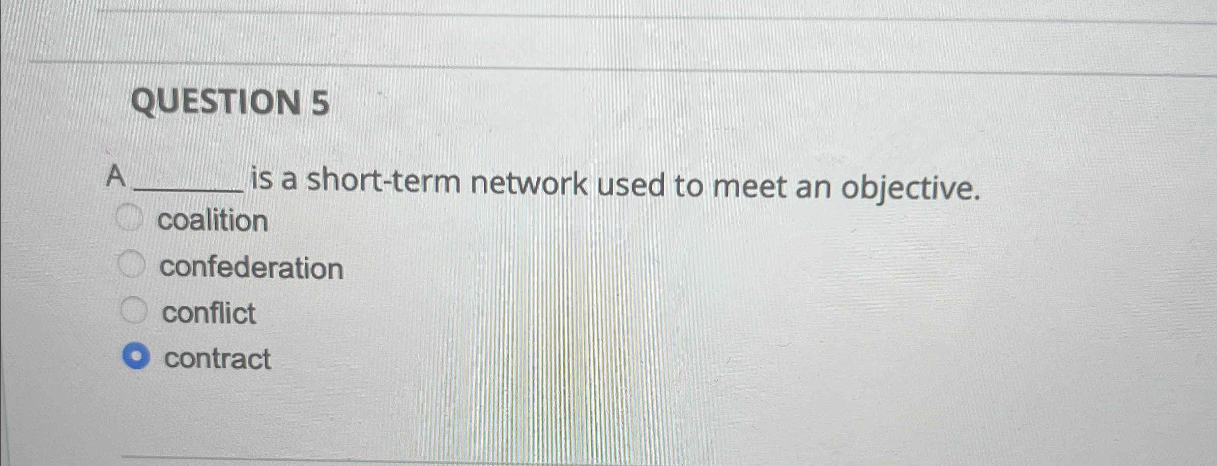 Solved QUESTION 5A is a short-term network used to meet an | Chegg.com