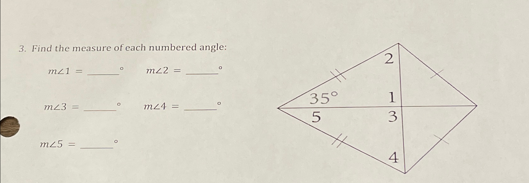 Solved Find the measure of each numbered | Chegg.com